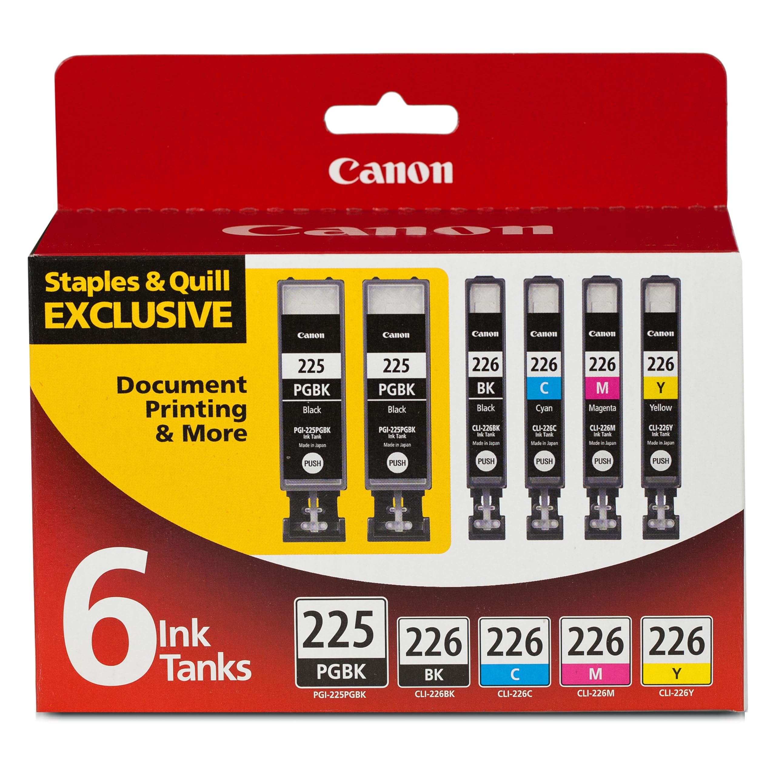 PGI-225/CLI-226 6 Color Value Pack