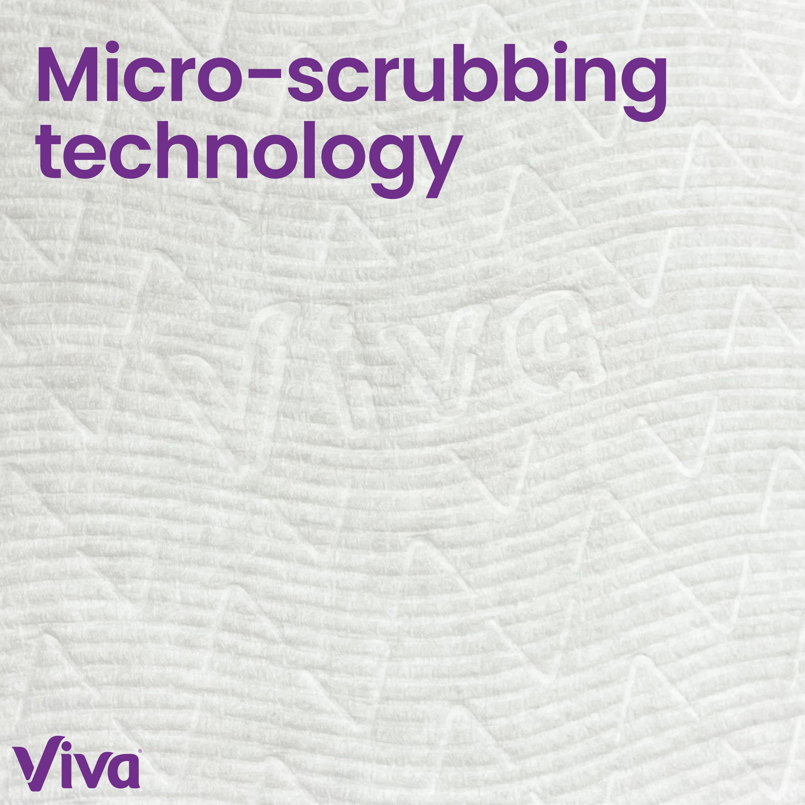Viva Multi-Surface Cloth Paper Towels, Task Size - 12 Super Rolls (81 Sheets per Roll)