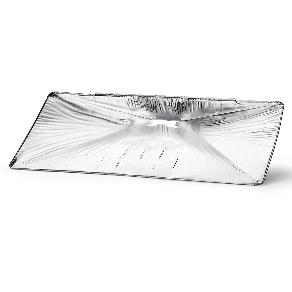 Napoleon Grills 62020 Liner for Rogue 425 Models-Pack of 3 Grill Drip Pans, Silver