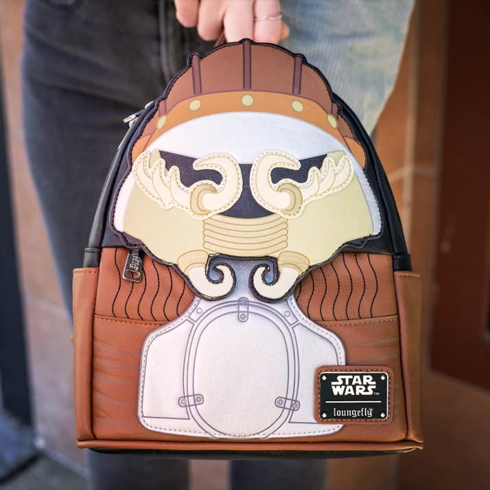 Loungefly Star Wars: Lando Calrissian and Jabba the Hutt Mini-Backpack, Amazon Exclusive