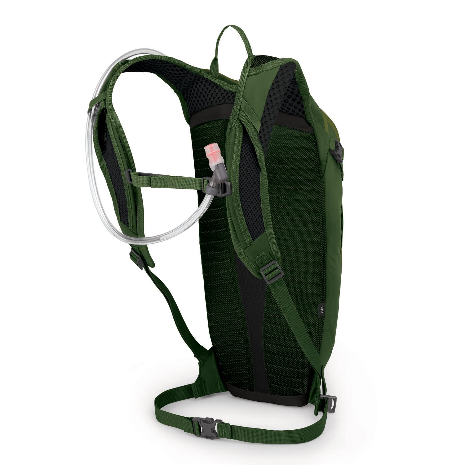 Osprey Siskin 8 Men's Bike Hydration Backpack with Hydraulics Reservoir, Dustmoss Green