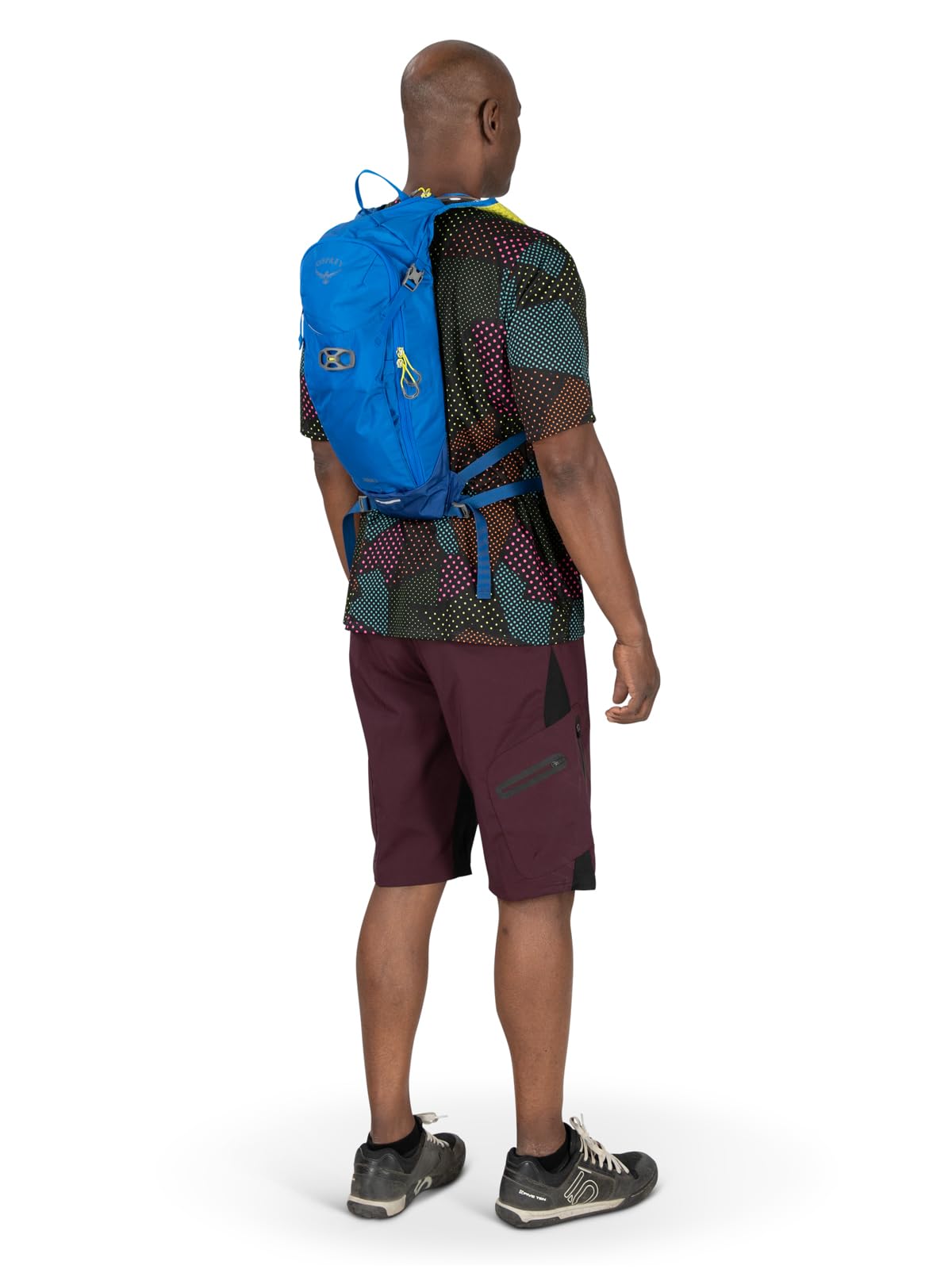 Osprey Siskin 8 Men's Bike Hydration Backpack with Hydraulics Reservoir, Dustmoss Green