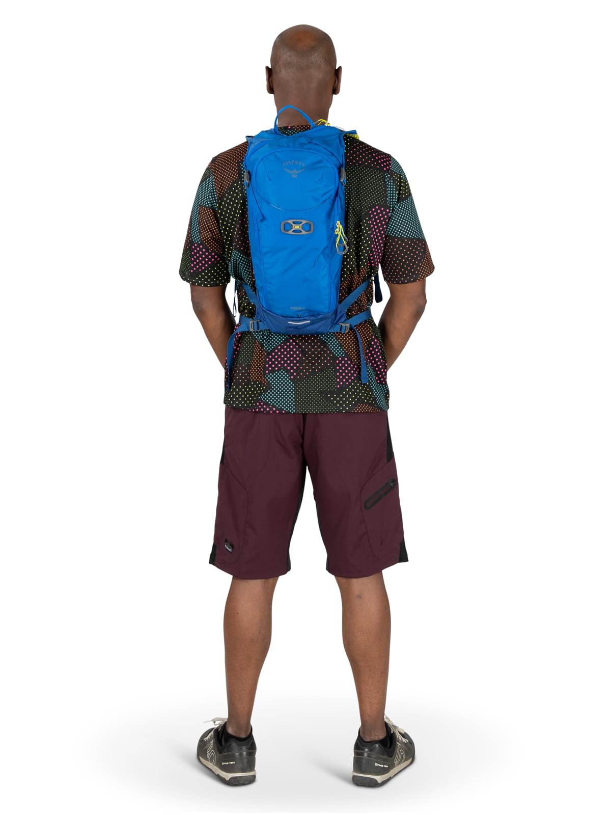 Osprey Siskin 8 Men's Bike Hydration Backpack with Hydraulics Reservoir, Dustmoss Green