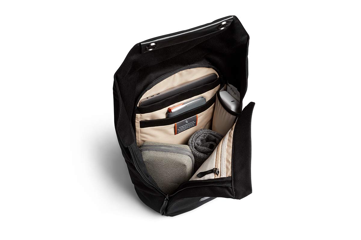 Bellroy Melbourne Backpack Compact β (Laptop Bag, Laptop Backpack, 12L) - Melbourne Black