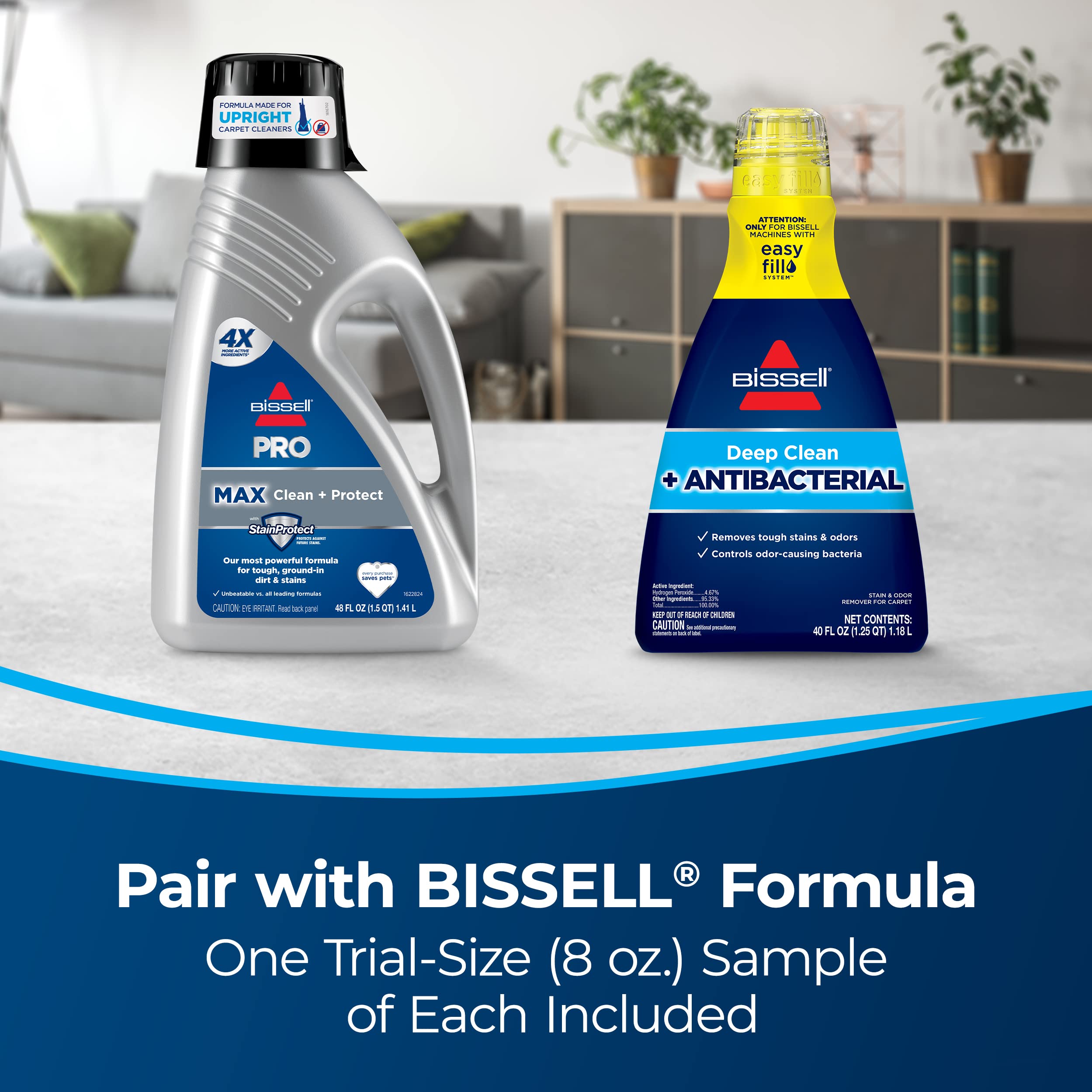 BISSELL Little Green Pro Portable Carpet & Upholstery Cleaner with Deep Stain Tool, 3" Tough Stain Tool, plus two 8 oz. trial-size Formulas, 3194