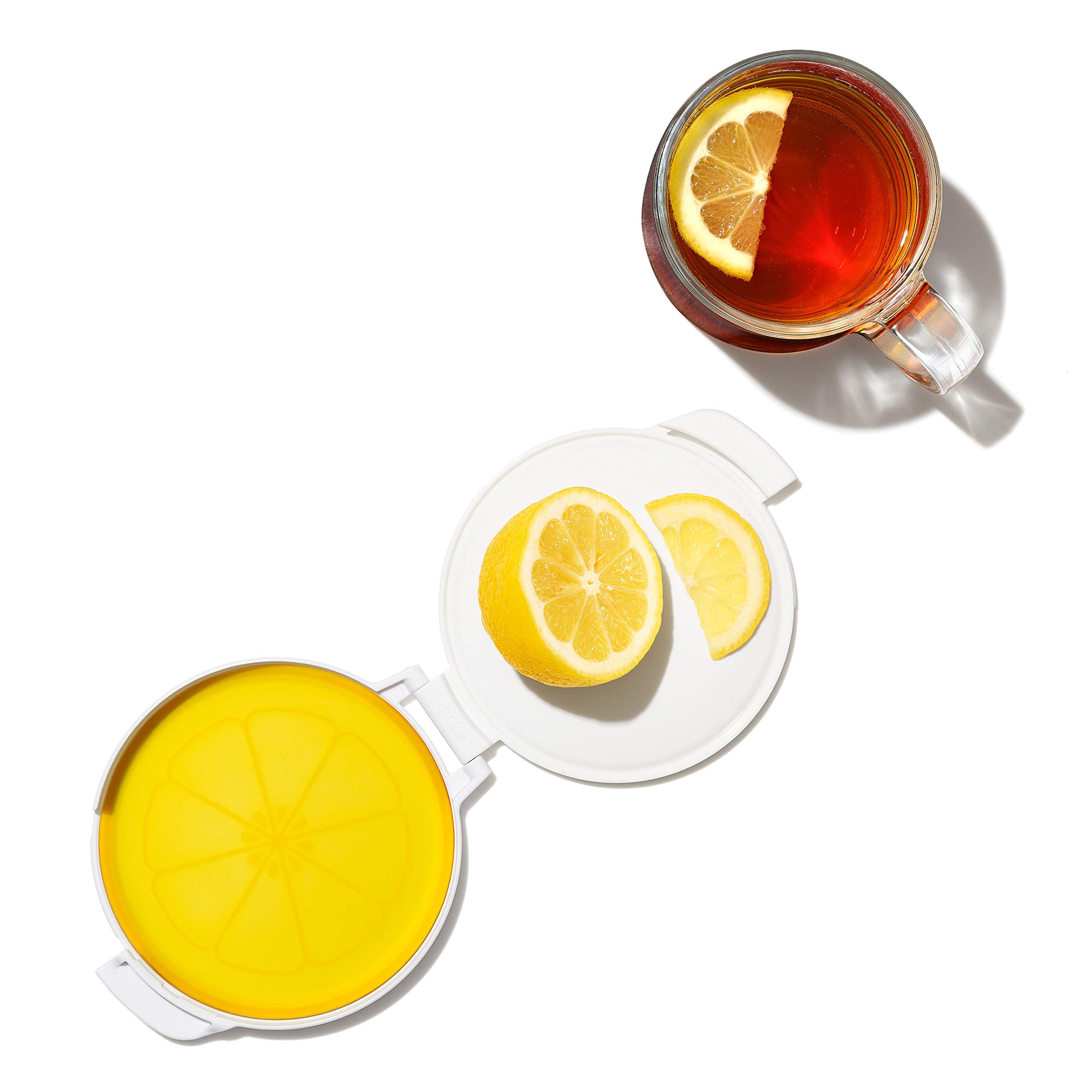 OXO Good Grips Cut & Keep Reusable Silicone Produce Saver Set - Onion and Lemon
