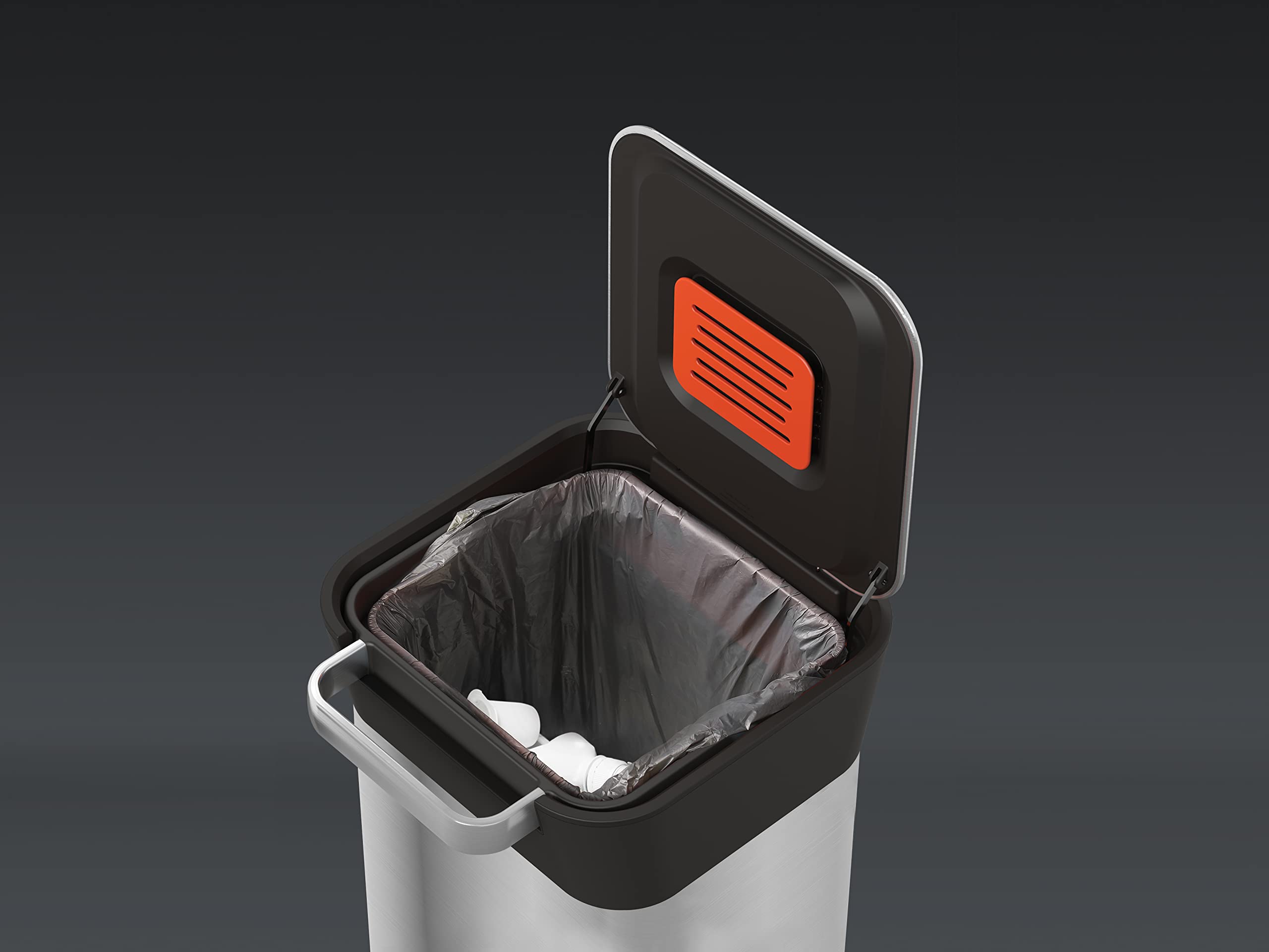 Joseph Joseph Intelligent Waste IW5 Compaction Bin Liners for Titan 5 gallon/20 liter, Black