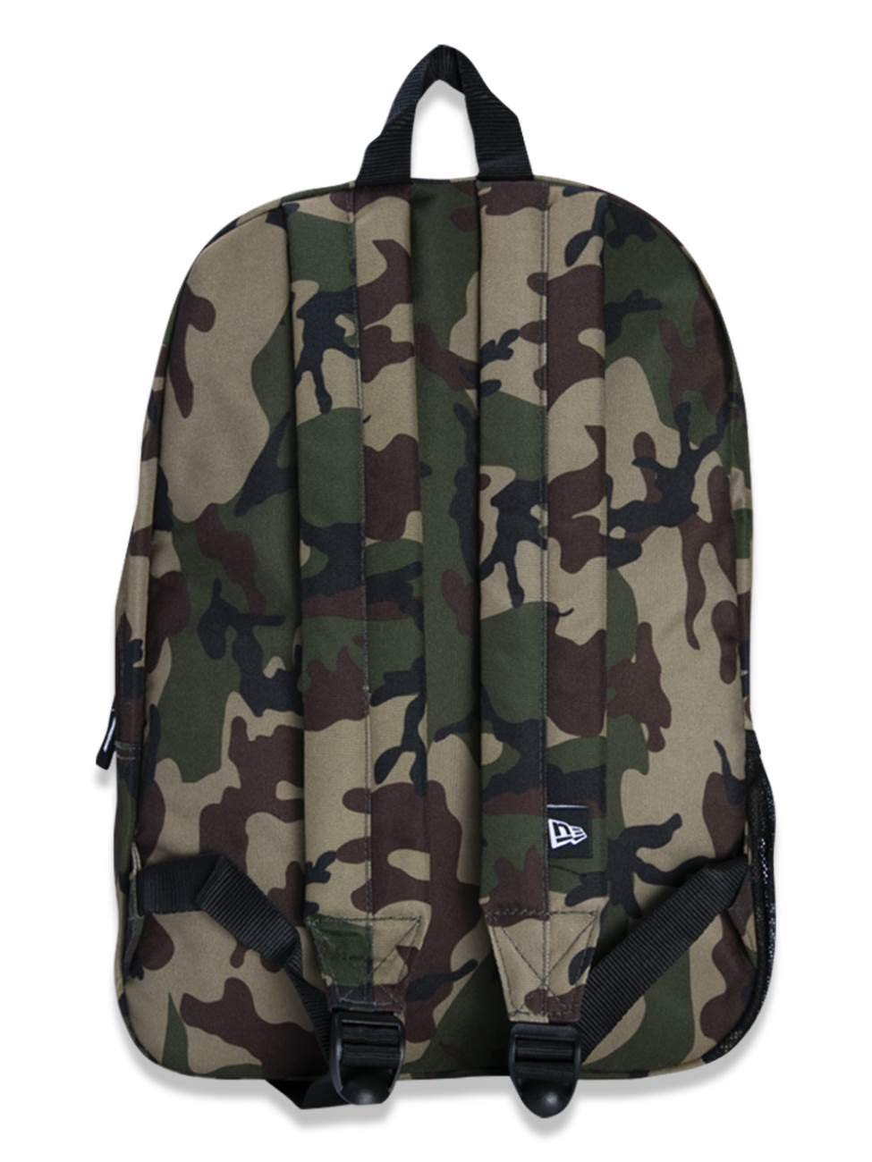 New Era Men's MLB Stadium New York Yankees Woodland Camo Backpack, Green Med, One Size