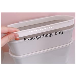 2 Pack White Hanging Cup Holders,10x5x4.5"Trolley Basket Storage,Rolling Cart Accessories Hanging Buckets Hanging Bins,Plant Containers,Storage Bucket,Make Up Pencil Holder,Kitchen Storage Container
