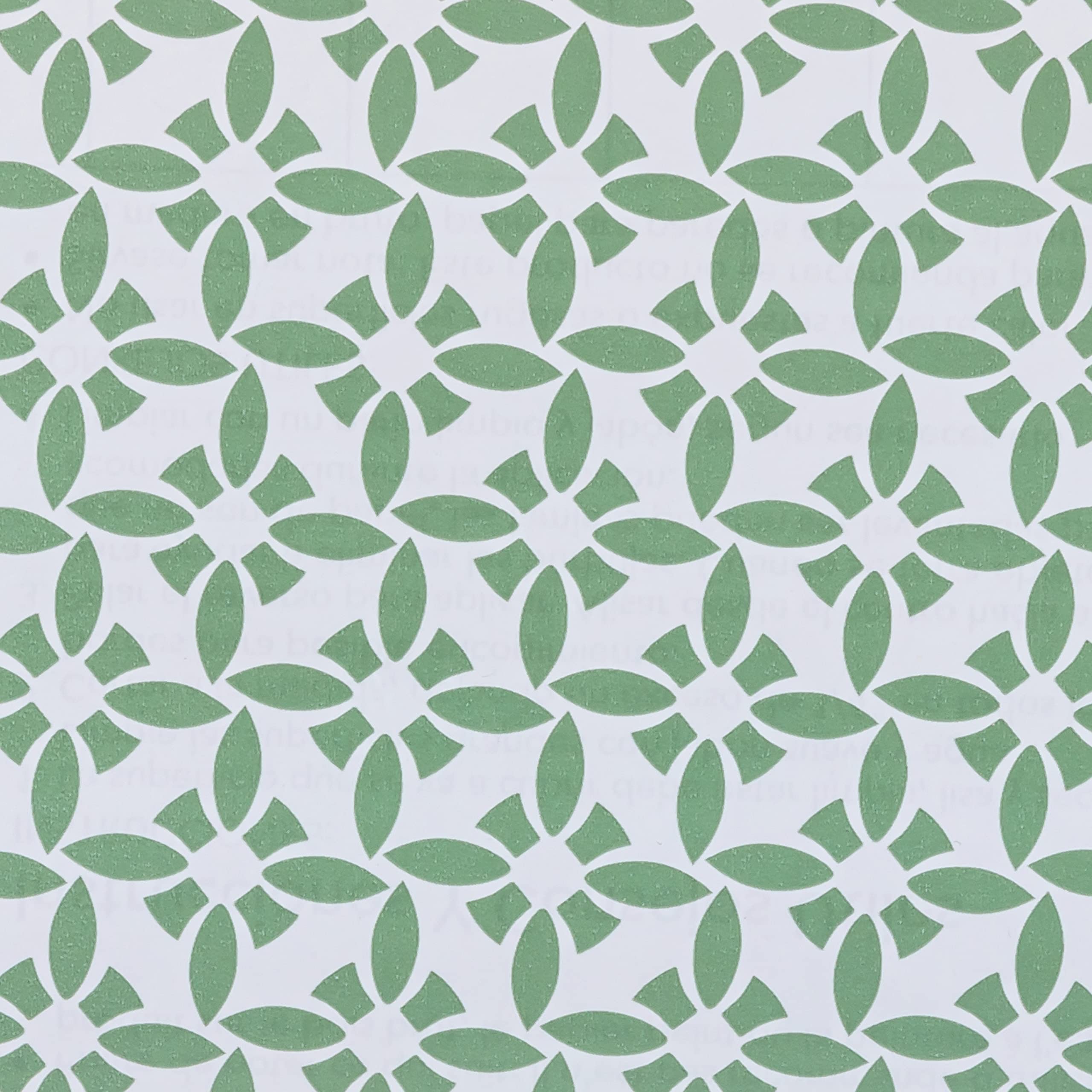 Duck Brand EasyLiner Adhesive Prints Shelf Liner, Fern Starburst, 6 Pack, 20 in. x 15 ft. (287756)