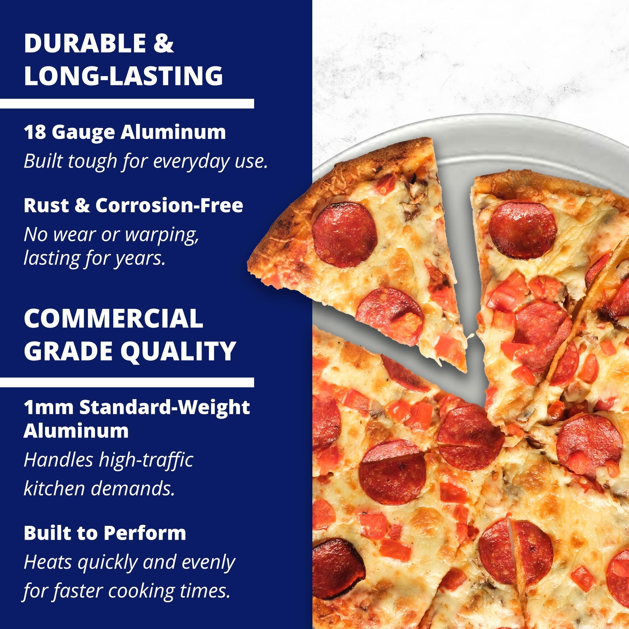 American Metalcraft, inc. TP14 Wide-Rim Pan