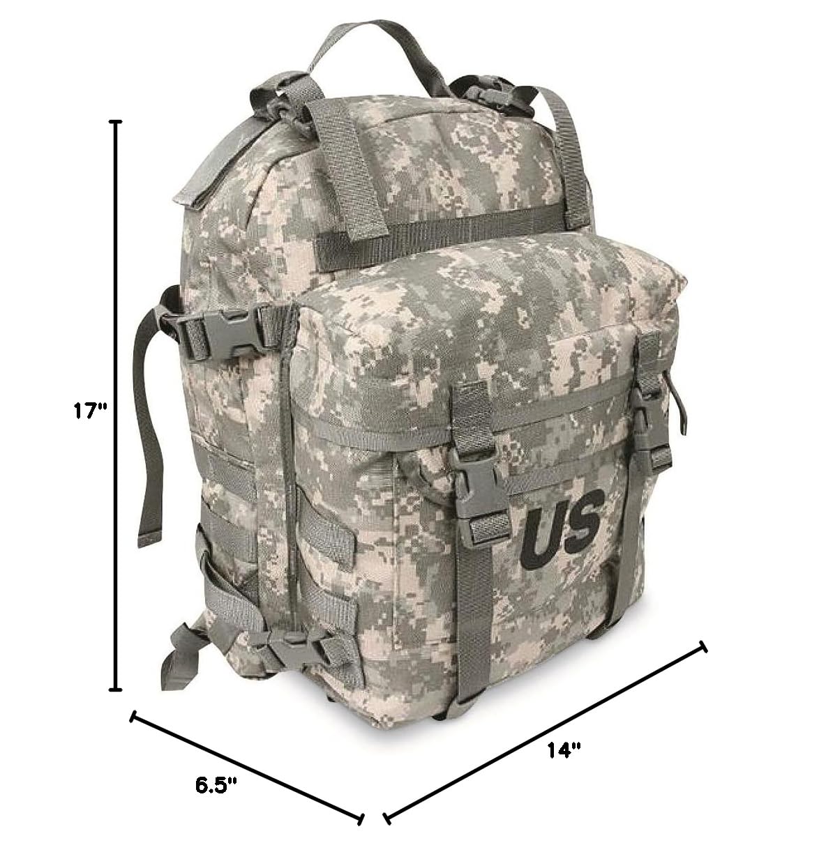 US Military Surplus MOLLE Assault Pack, ACU