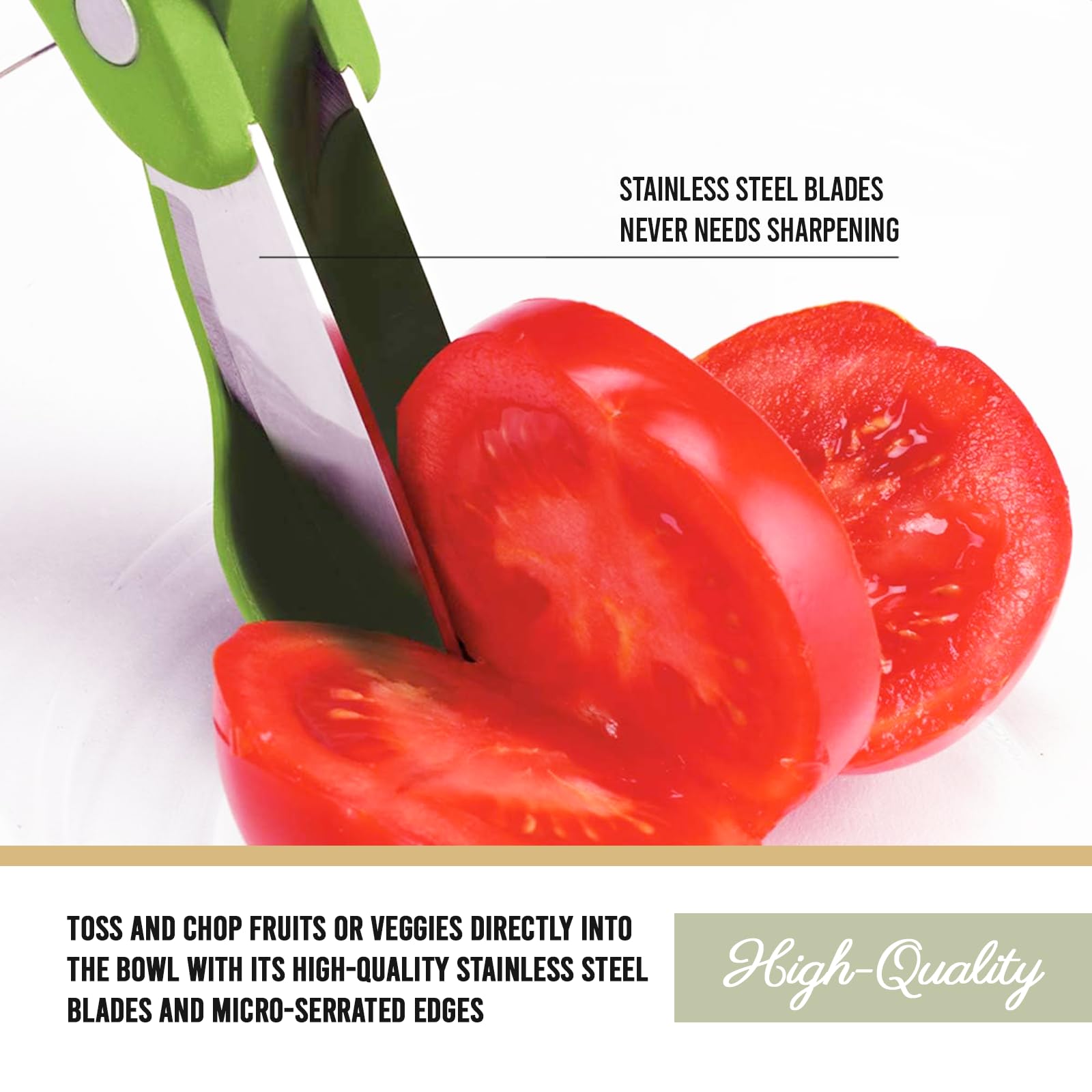 Trudeau Toss and Chop Salad Tongs