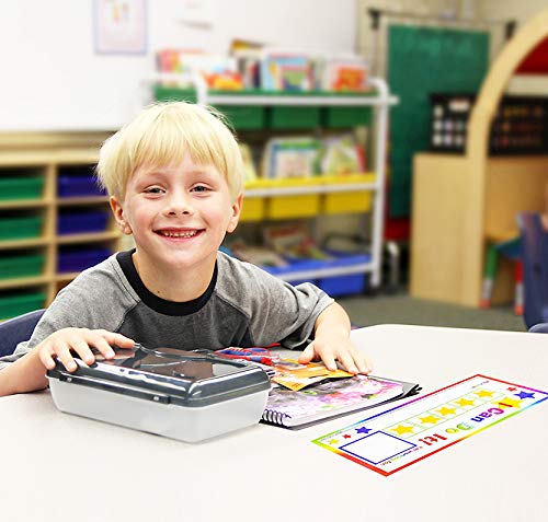 Kenson Kids βI Can Do It!β Token Board. Colorful Magnetic Rewards Chart with Positive-Reinforcement Stars and Customizable Goal Box. Great for Ages 3-10. Measures 5-Inches by 11-Inches