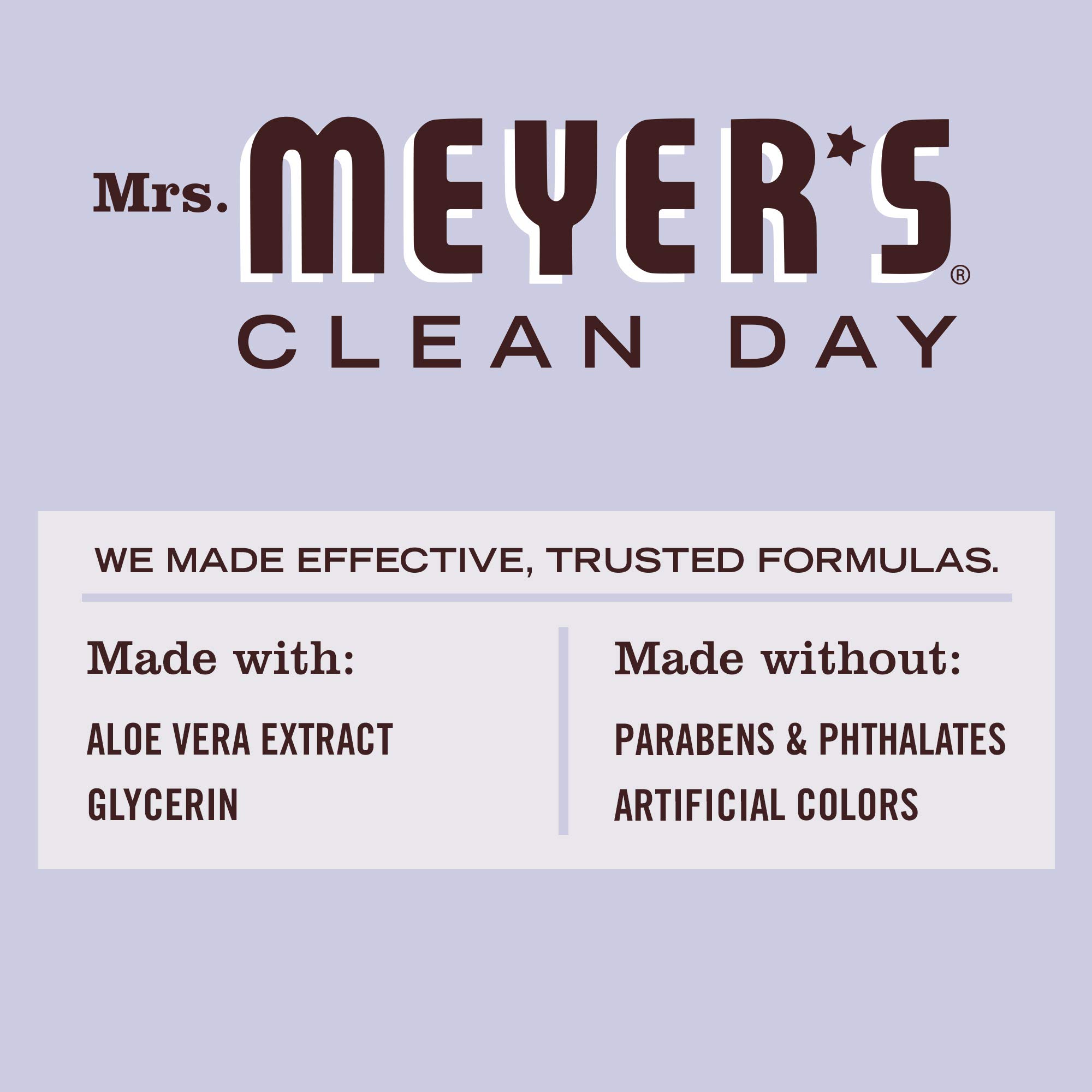 Mrs. Meyer's Antibacterial Hand Sanitizer Spray, Travel Size, Removes 99.9% of Bacteria, Lavender, 2 oz - Pack of 4