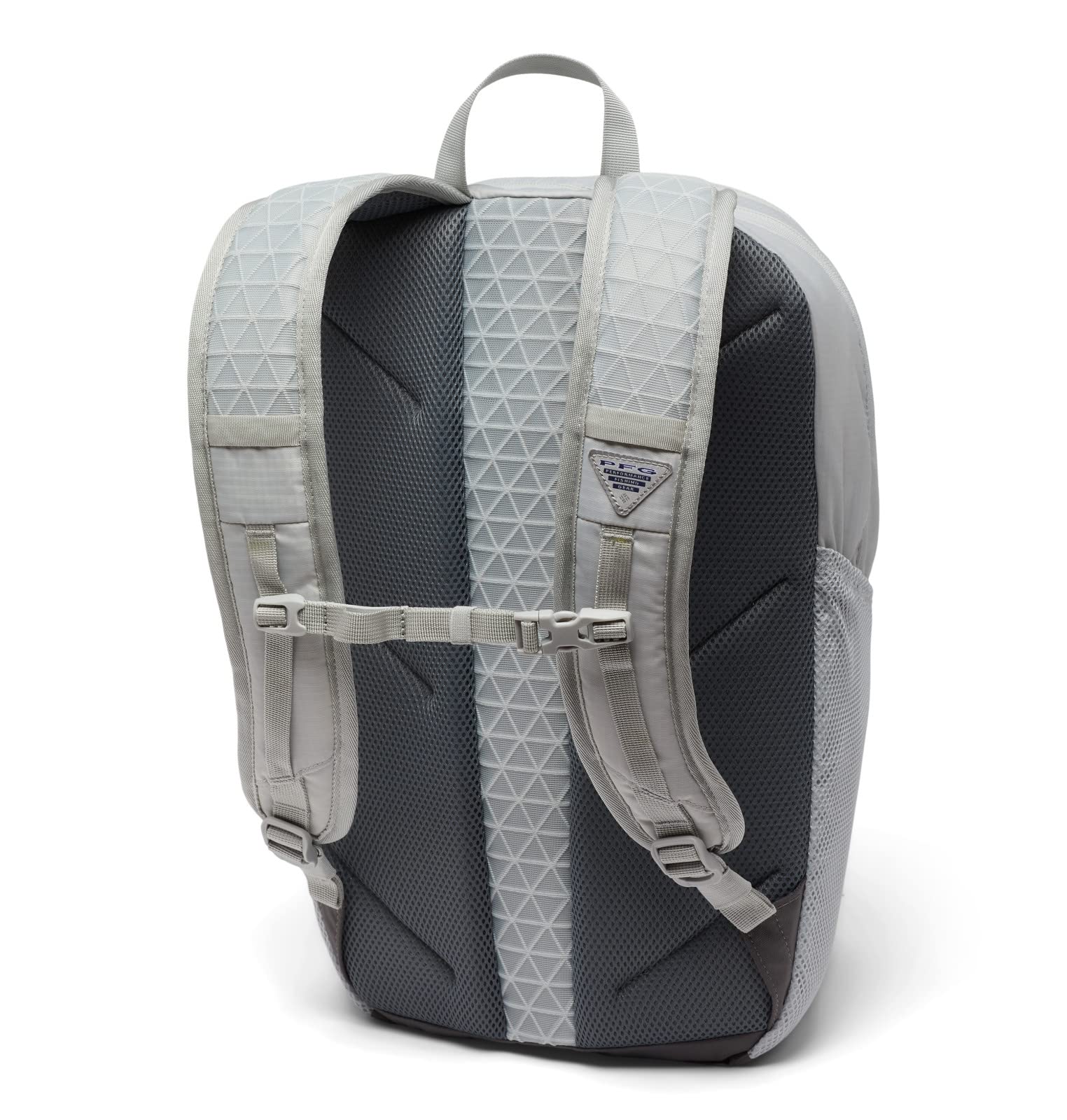 Columbia Unisex PFG Terminal Tackle 28L Backpack, Cool Grey/Fish Flag, One Size
