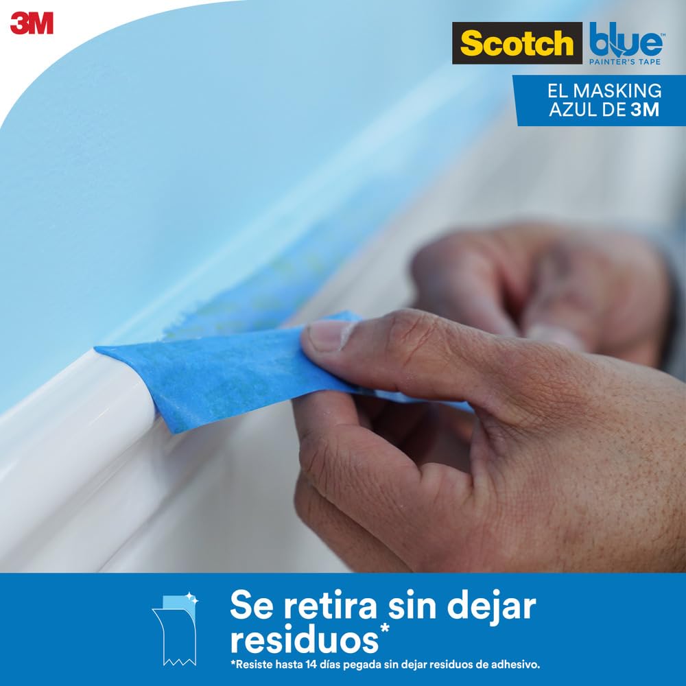 ScotchBlue⢠Painter's Tape, 3" Core, 2" x 60 Yd.