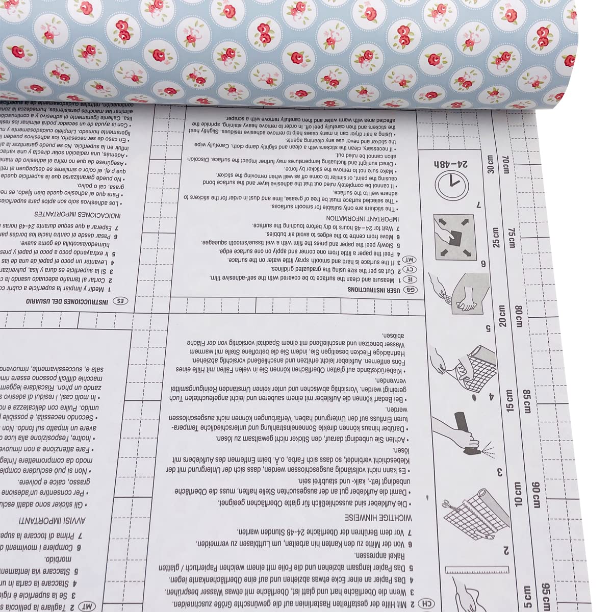 Yifasy Cute Animal Shelf Liner Removable Cabinet Drawer Covering Vinyl Paper Easy Use Christmas Home Decor 17.7 Inch by 9.8 Feet