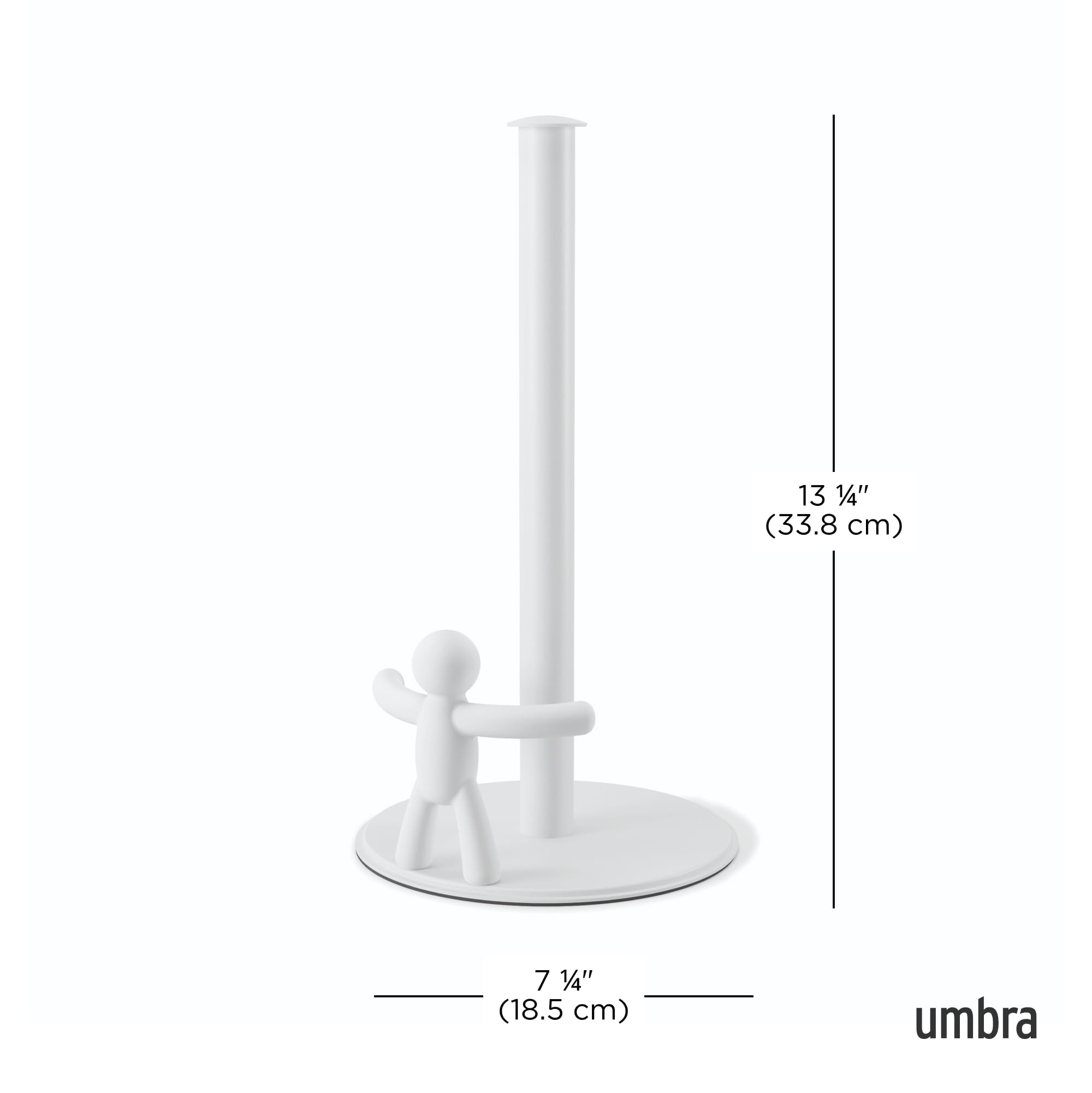 Umbra Buddy Paper Towel Holder, White