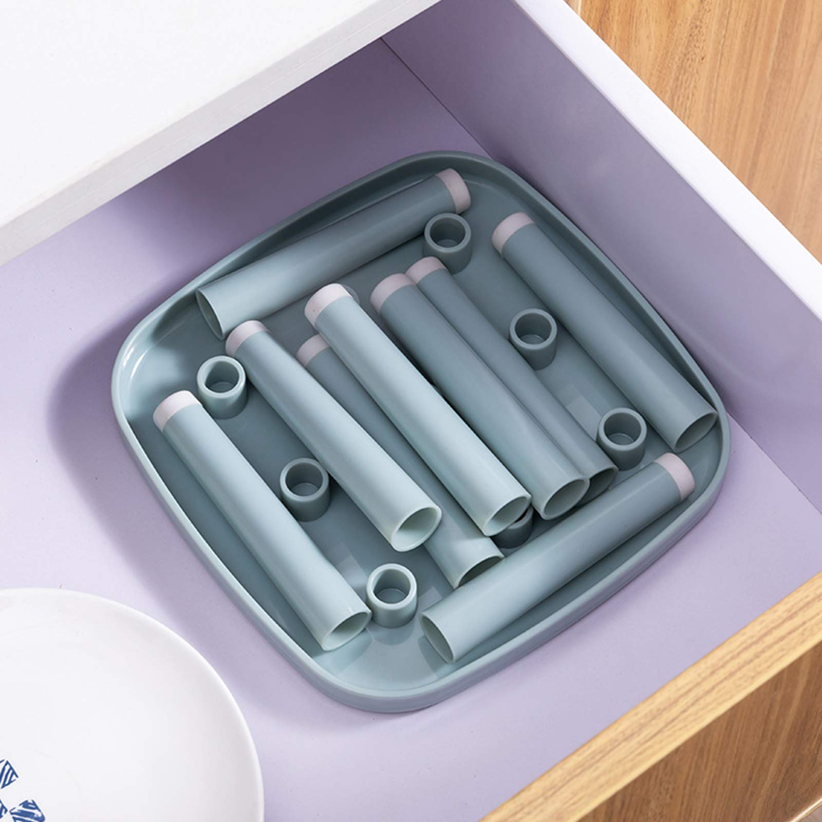 Cup Drying Rack Coffee Mug Tea Cup Drinking Glass Drying Drain Rack Holder Organizer, 9 Cups Drying Holder Rack, for Home Kitchen Bar