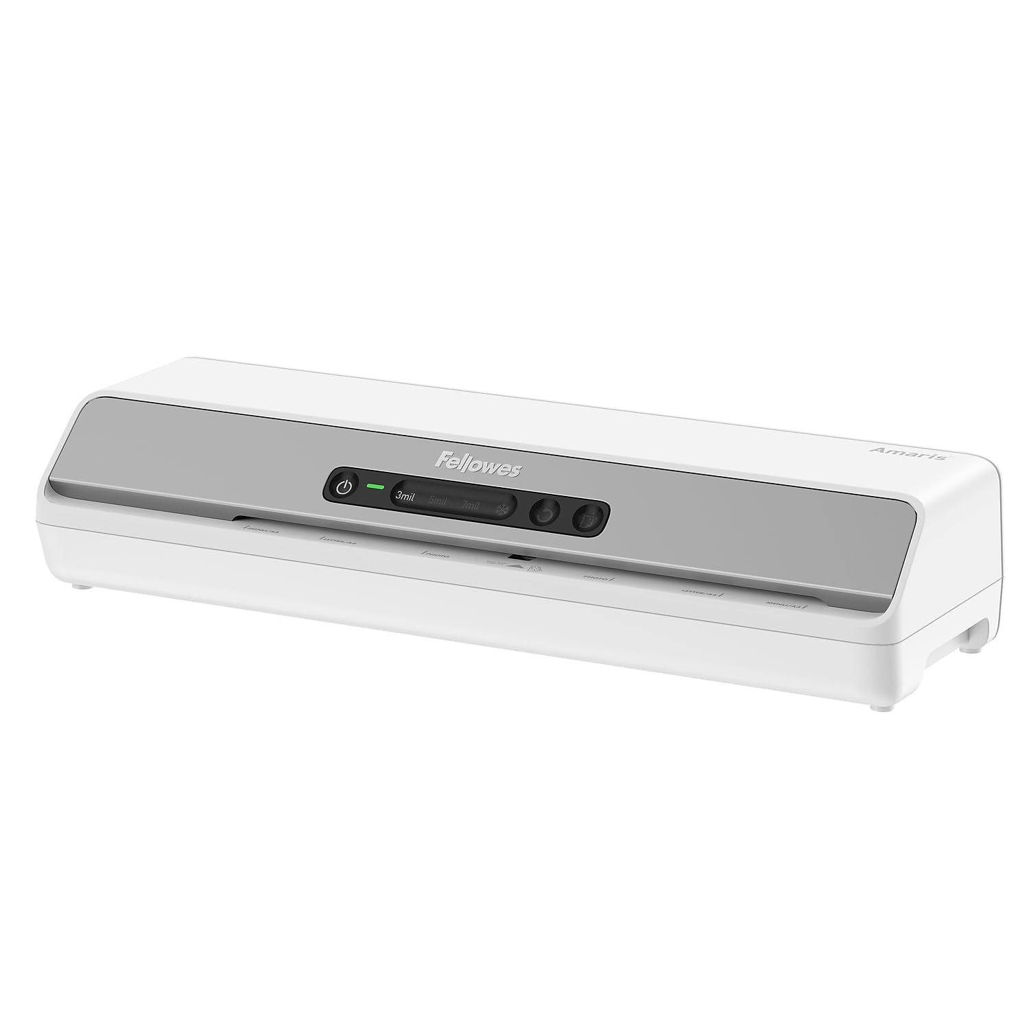 Fellowes Amaris™ 125 laminator Machine, School or Office use, 12.5 max Width, with 10 Jam Free Laminating Sheets