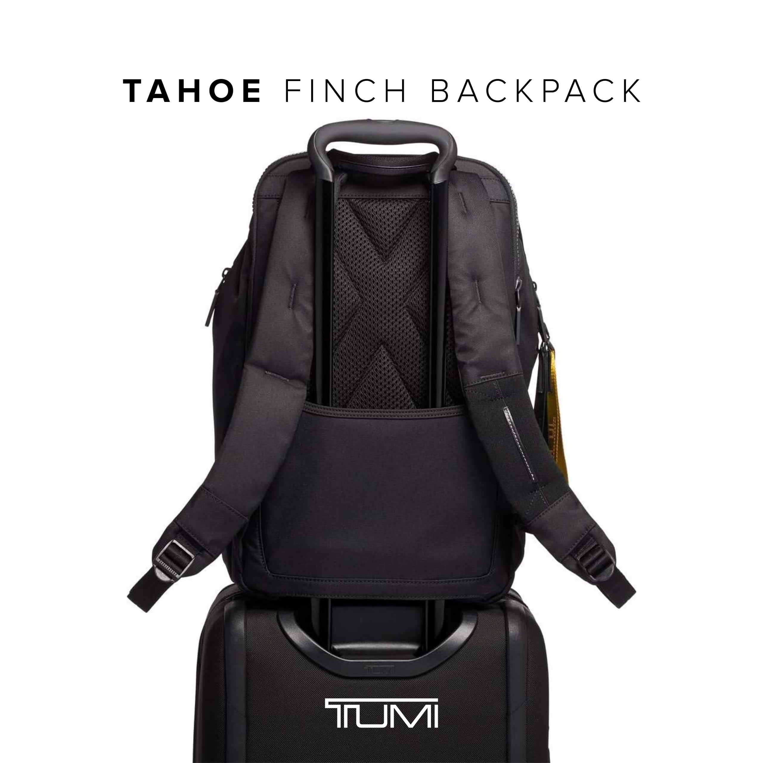 Tumi Men's Tahoe Finch Backpack, Black, One Size