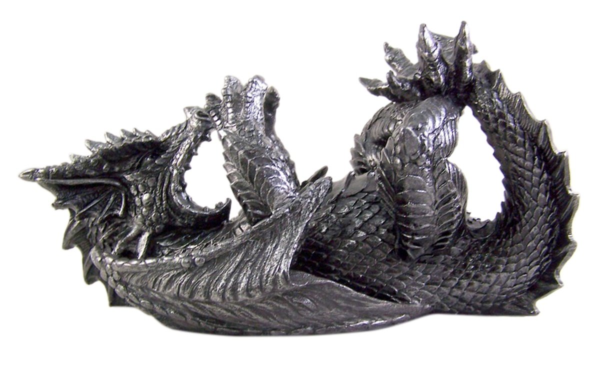 Gothic Dragon Wine Bottle Holder 6 3/4 Inch