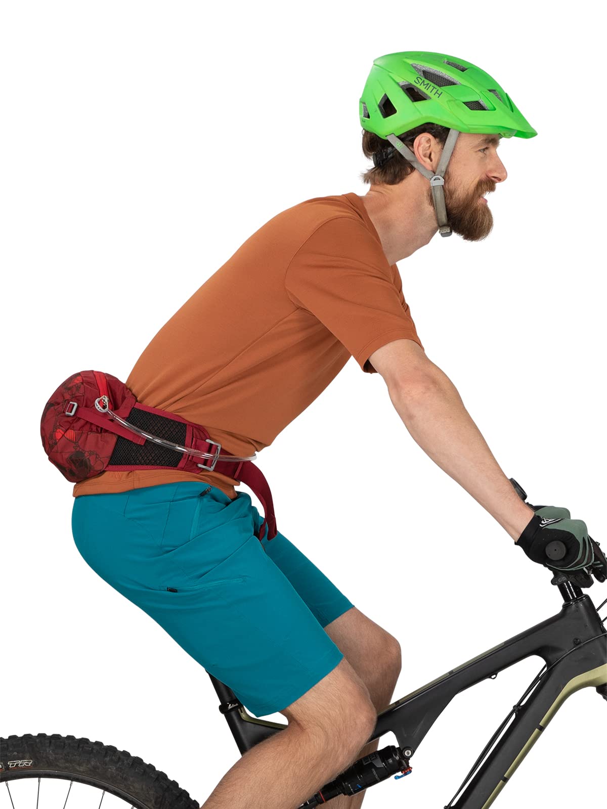 Osprey Seral 4 Lumbar Bike Hydration Pack, Black, One Size