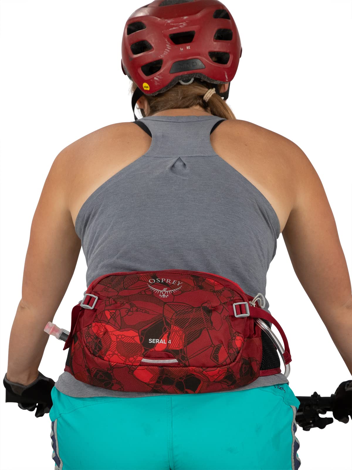 Osprey Seral 4 Lumbar Bike Hydration Pack, Black, One Size