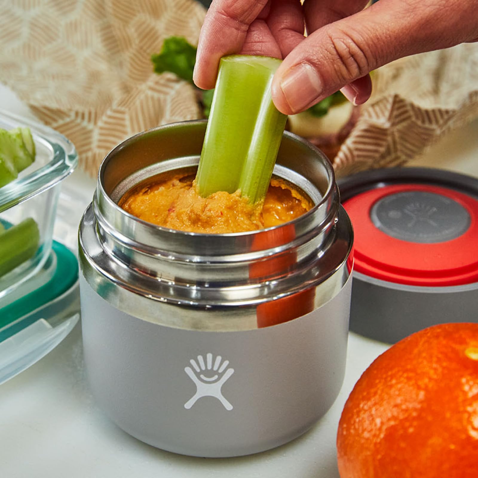 Hydro Flask 20 OZ Insulated Food JAR BlackBerry