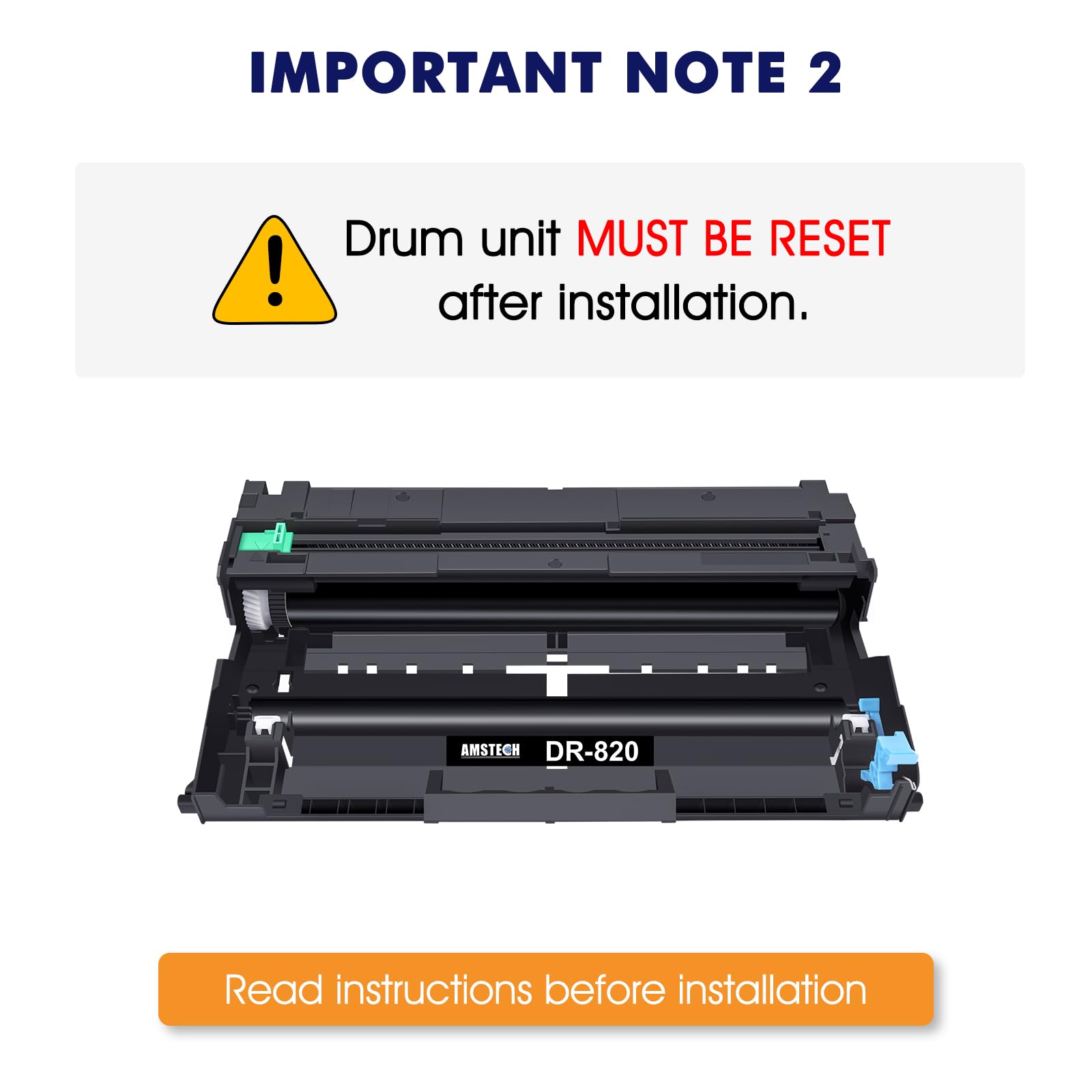DR820 DR-820 Drum Unit Compatible Replacement for Brother DR820 DR 820 DR-820 for HL-L6200DW MFC-L5850DW MFC-L5900DW HL-L5200DW HL-L5100DN L5850DW L5900DW L5700DW L6200DW Printer (Black, 1-Pack)