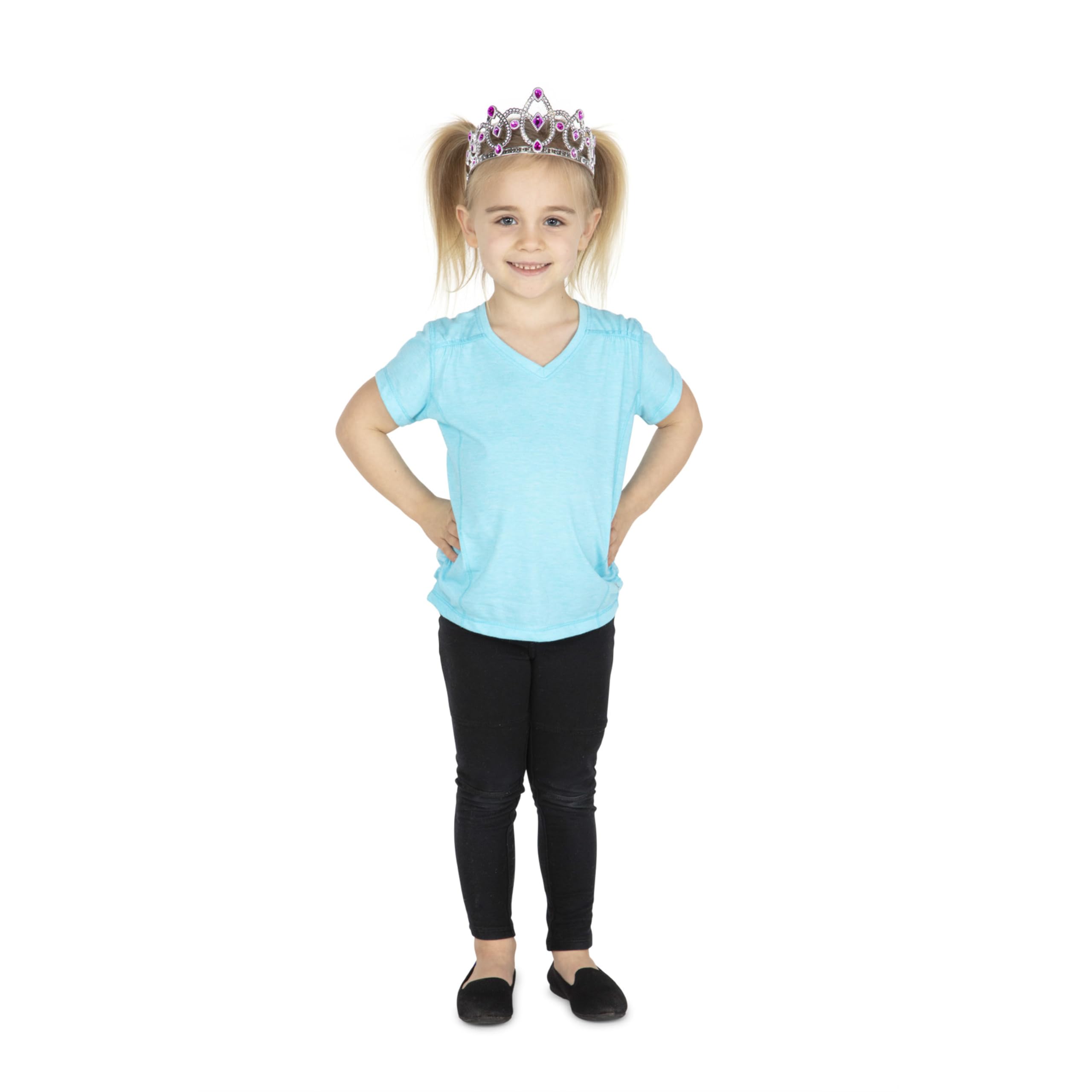 Melissa & Doug Dress-Up Tiaras for Costume Role Play (4 pcs)