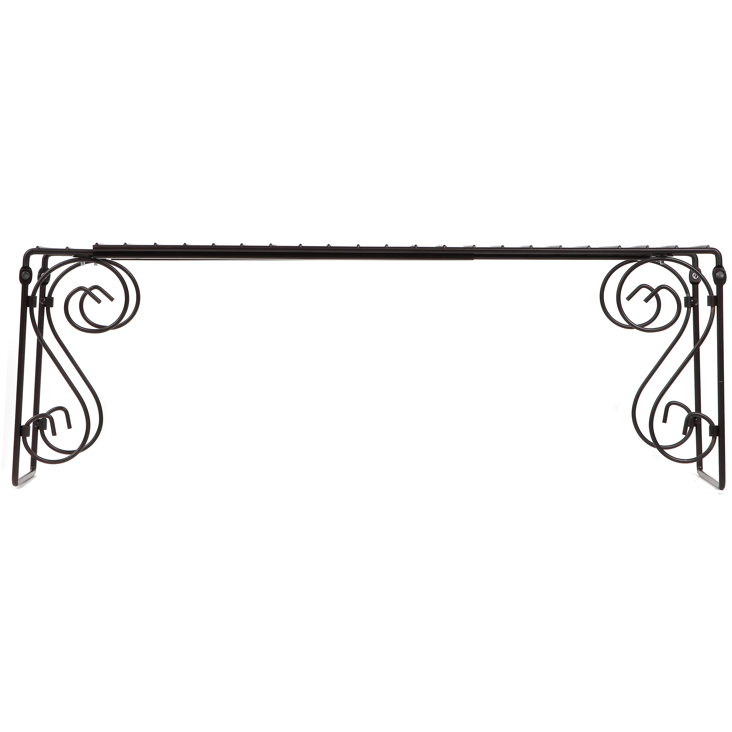 Trenton Gifts Kitchen Storage Sink Shelf Organizer, Expandable Wire Rack, Bronze