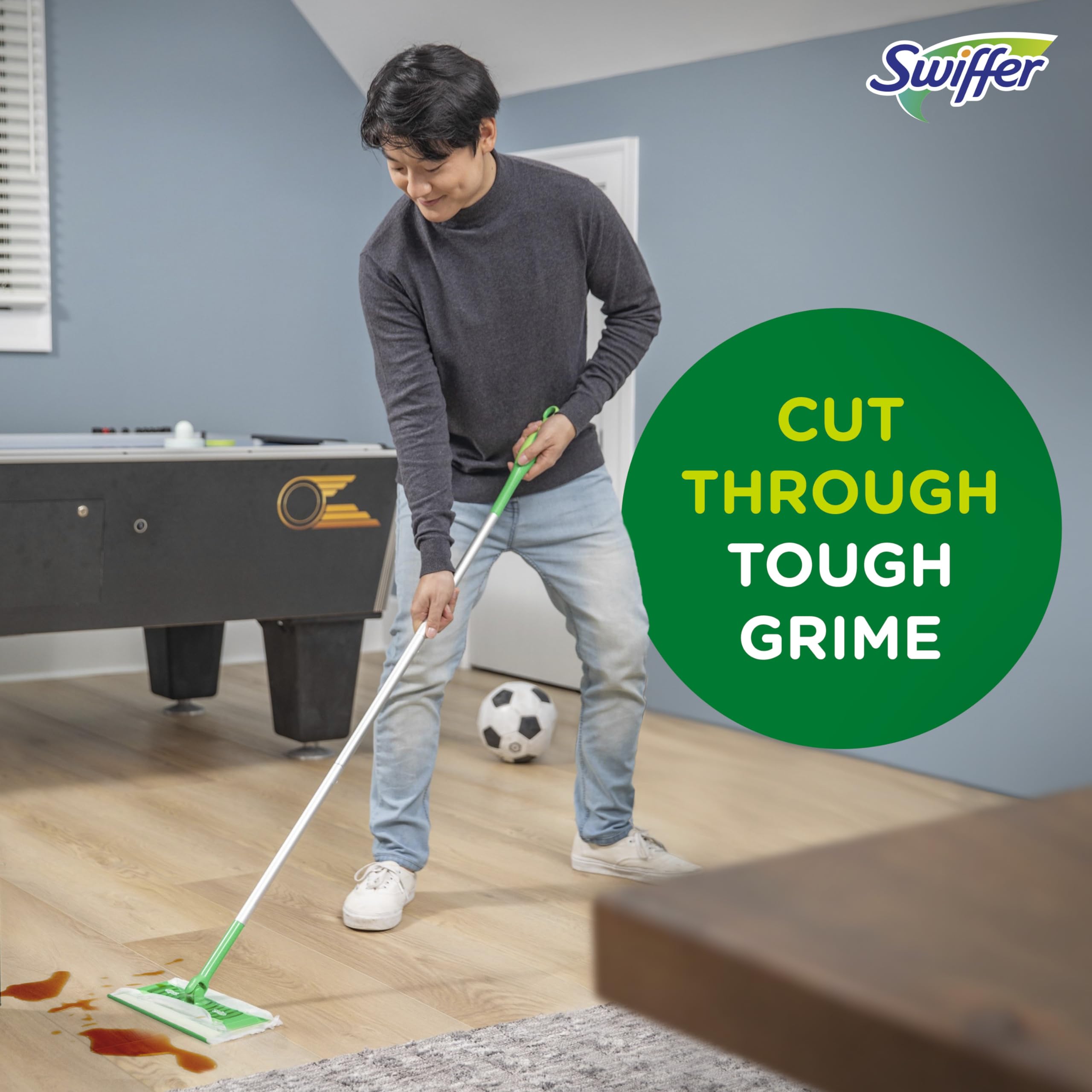 Swiffer Sweeper Wet Mopping Cloths, Open-Window Fresh, 24 count