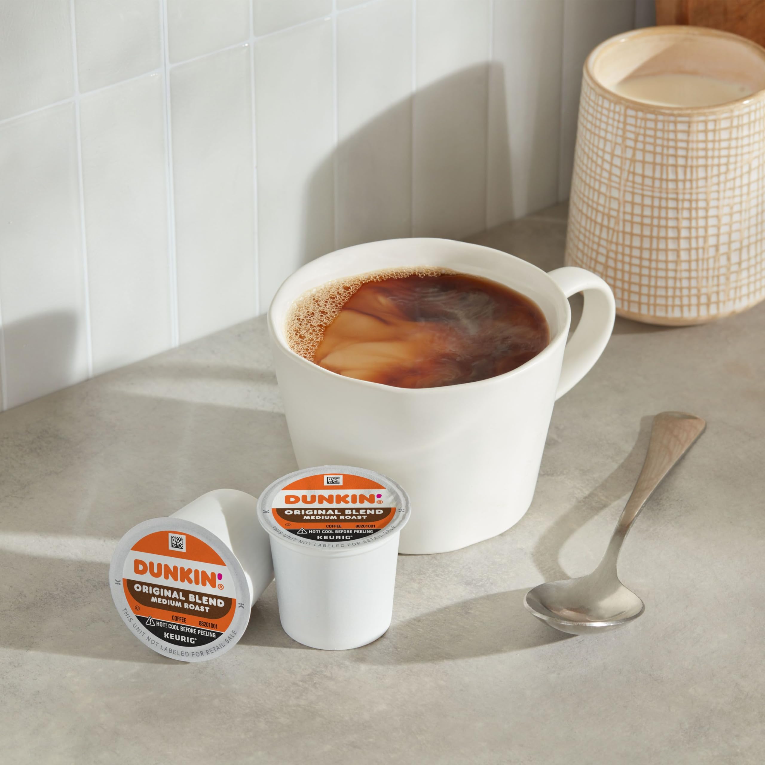 Dunkin' Original Blend Medium Roast Coffee, 88 Keurig K-Cup Pods