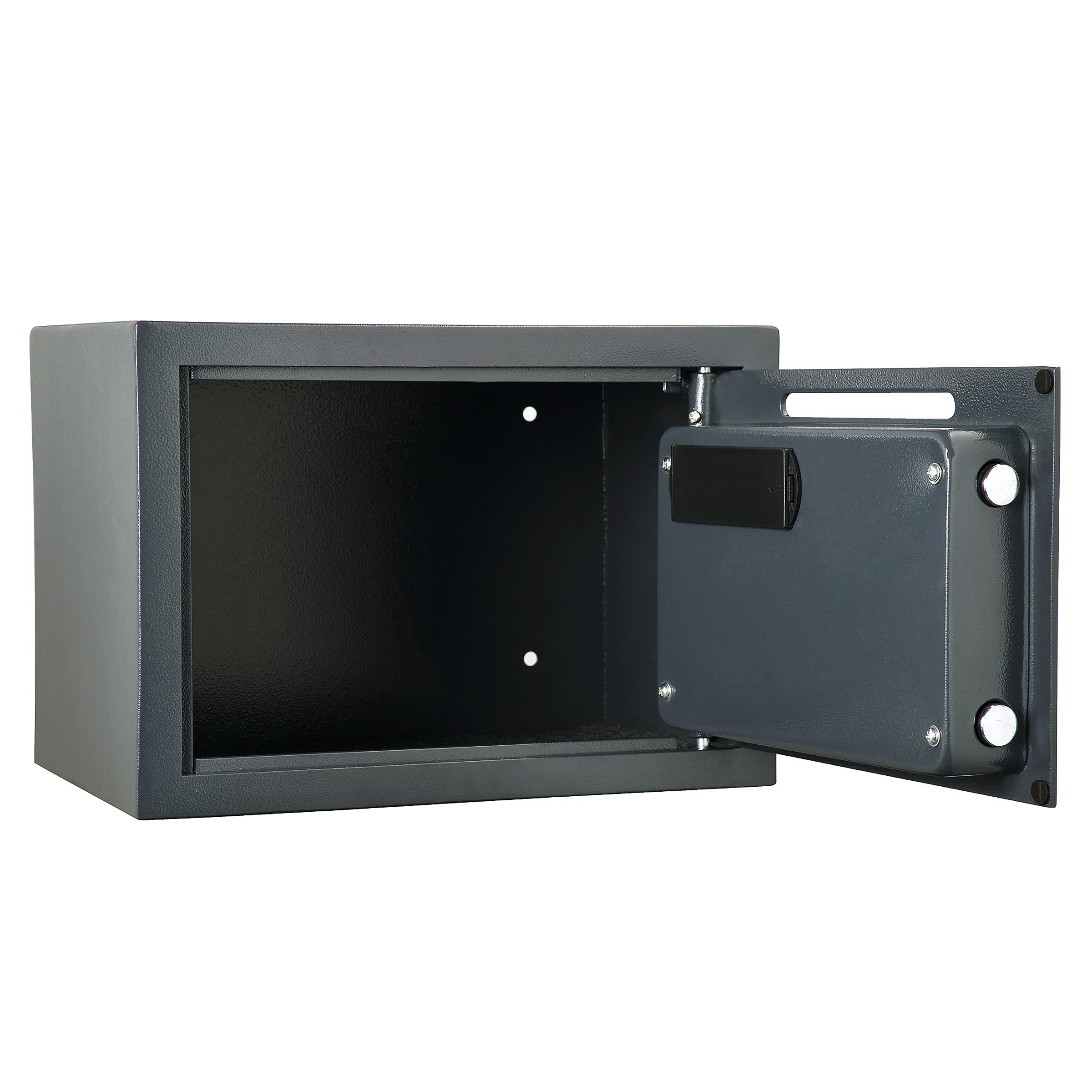 Drop Safe - Digital Safe Compact Steel Money Security Box with Keypad - Deposit Cash Easily – For Home or Business by Paragon Safe - Black
