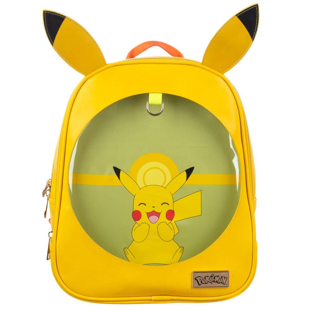 Pokemon Pikachu Anime Character Pin Display Mini Backpack