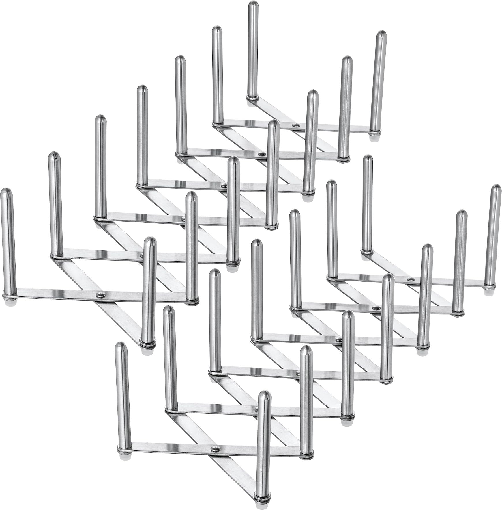 Ikea Variera Pot Lid Organizer, Stainless Steel, Set of 2