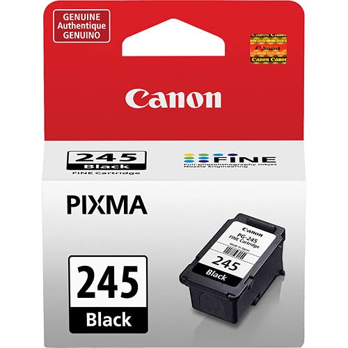 Canon PG-245 Black Ink Cartridge and Canon CL-244 Color Ink Cartridge