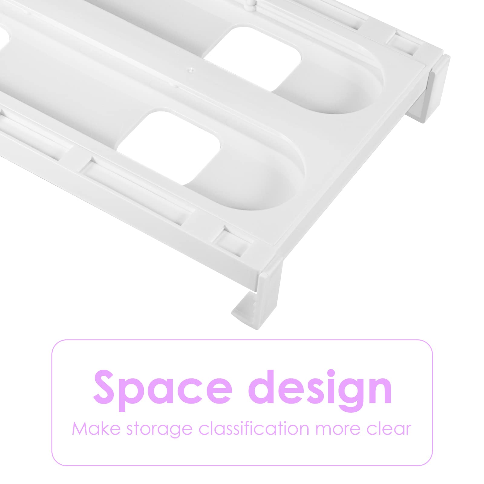 2 Pack Stacking Can Dispenser for Fridge,Hanging Soda Organizer for Refrigerator Adjustable Can Dispenser for Pantry, Freezer, Kitchen, Beverage Holder More 50% Space Save Fridge,Hold Up to 16 Cans