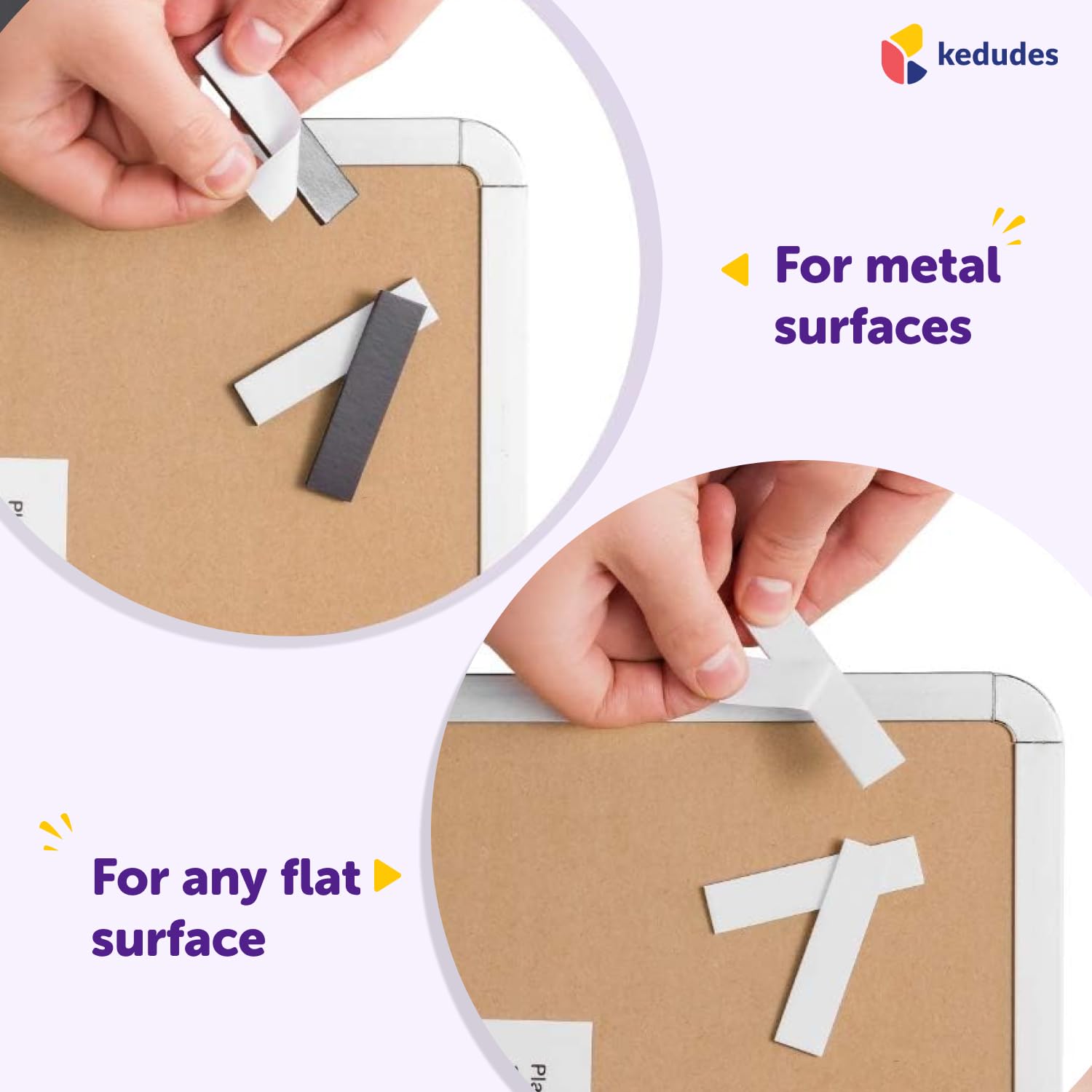 Magnetic Small White Board Dry Erase 11ββx14ββ - Mini Dry Erase Board with 6 Markers, Personal Whiteboards for Refrigerator Wall, Fridge White Boards, Handheld Whiteboard for Little Kids & Students