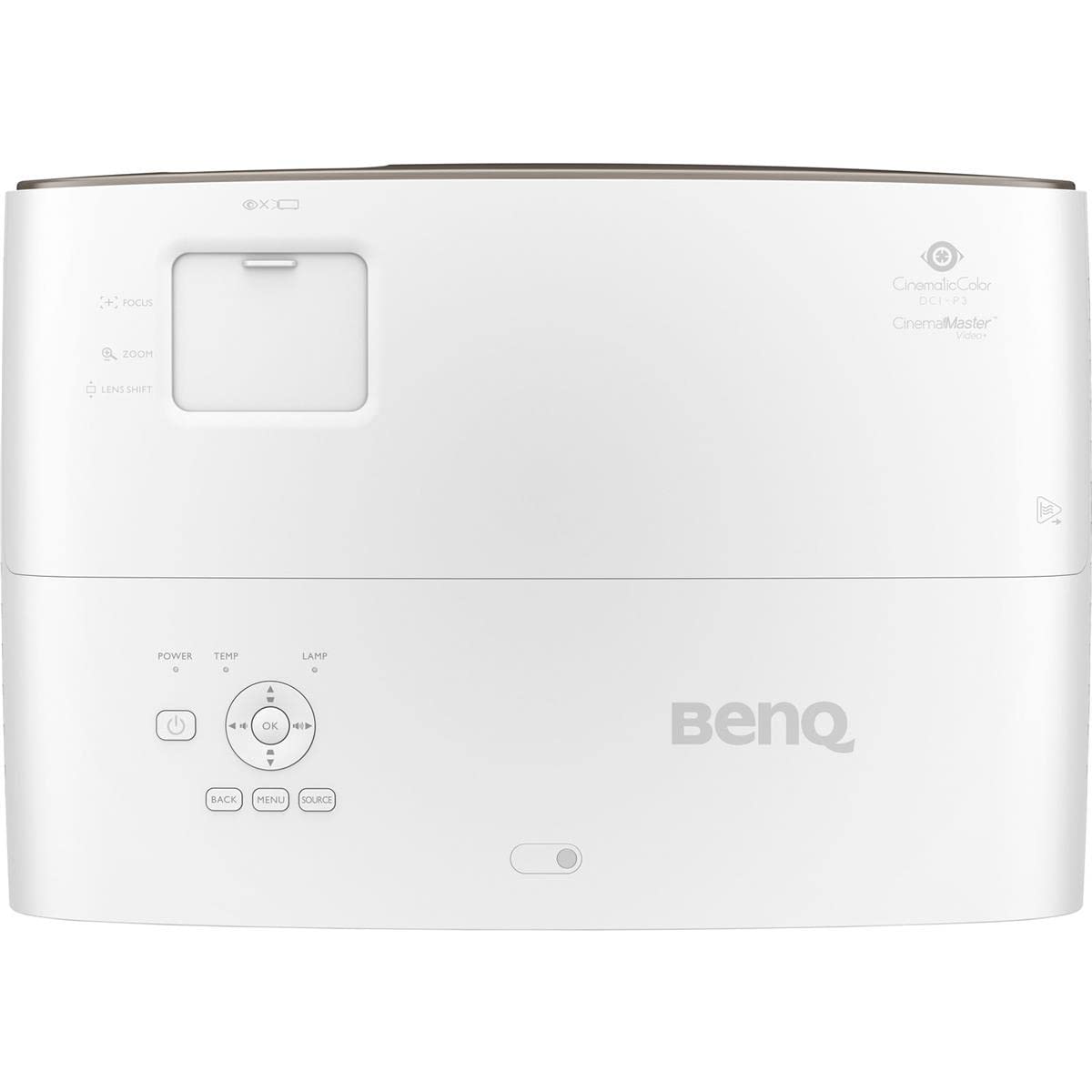 BenQ HT3550 4K Home Theater Projector with HDR10 and HLG - 95% DCI-P3 and 100% Rec.709 - Dynamic Iris for Enhanced Darker Contrast Scenes - 3 Year Industry Leading Warranty