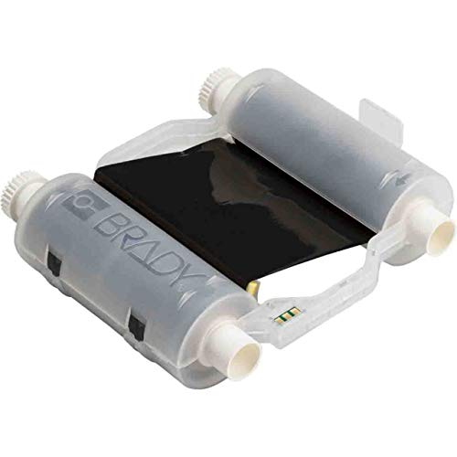 Brady B30-R6200, 143119 4.33" x 200' B30 Series R6200 Printer Ribbon, Black, 4 Rolls