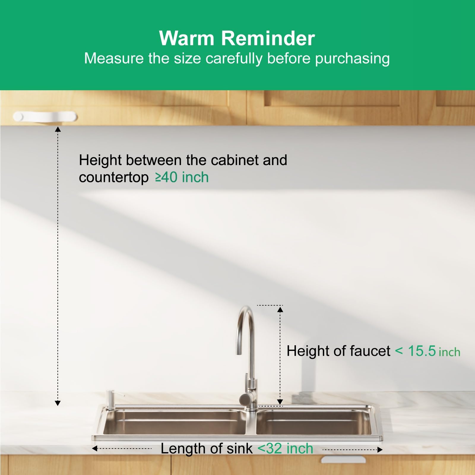 GSlife Over The Sink Dish Drying Rack Stainless Steel 2 Tier Dish Rack Above Kitchen Sink Shelf Durable Dish Drainer, Black