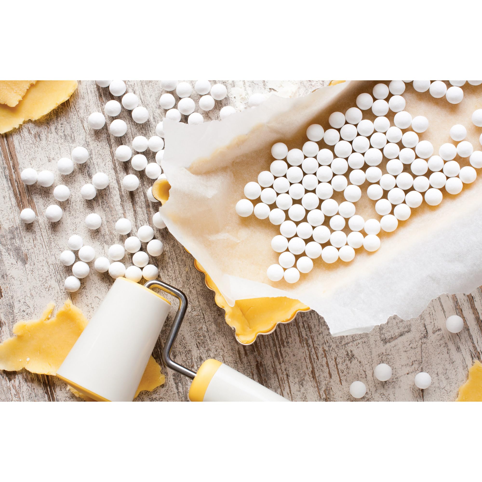 Mrs. Anderson"™s Baking Pie Crust Weights, Natural Ceramic Stoneware