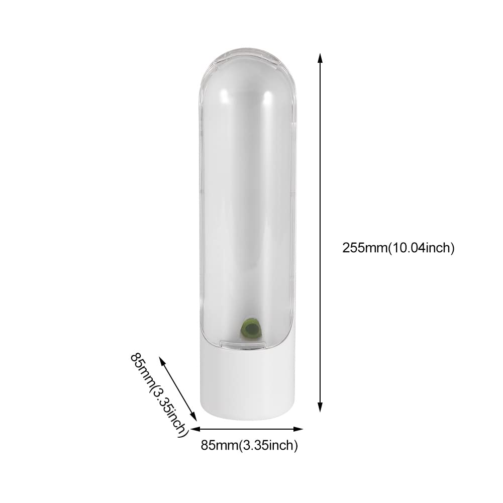 Fresh Herb Keeper, Herb Savor Pod, Vanilla Keep-Fresh Cup, Fresh Vegetable Preservation Bottle for Storage Cilantro,Mint,Parsley,Asparagus,Keeps Greens Fresh (size:2pcs)