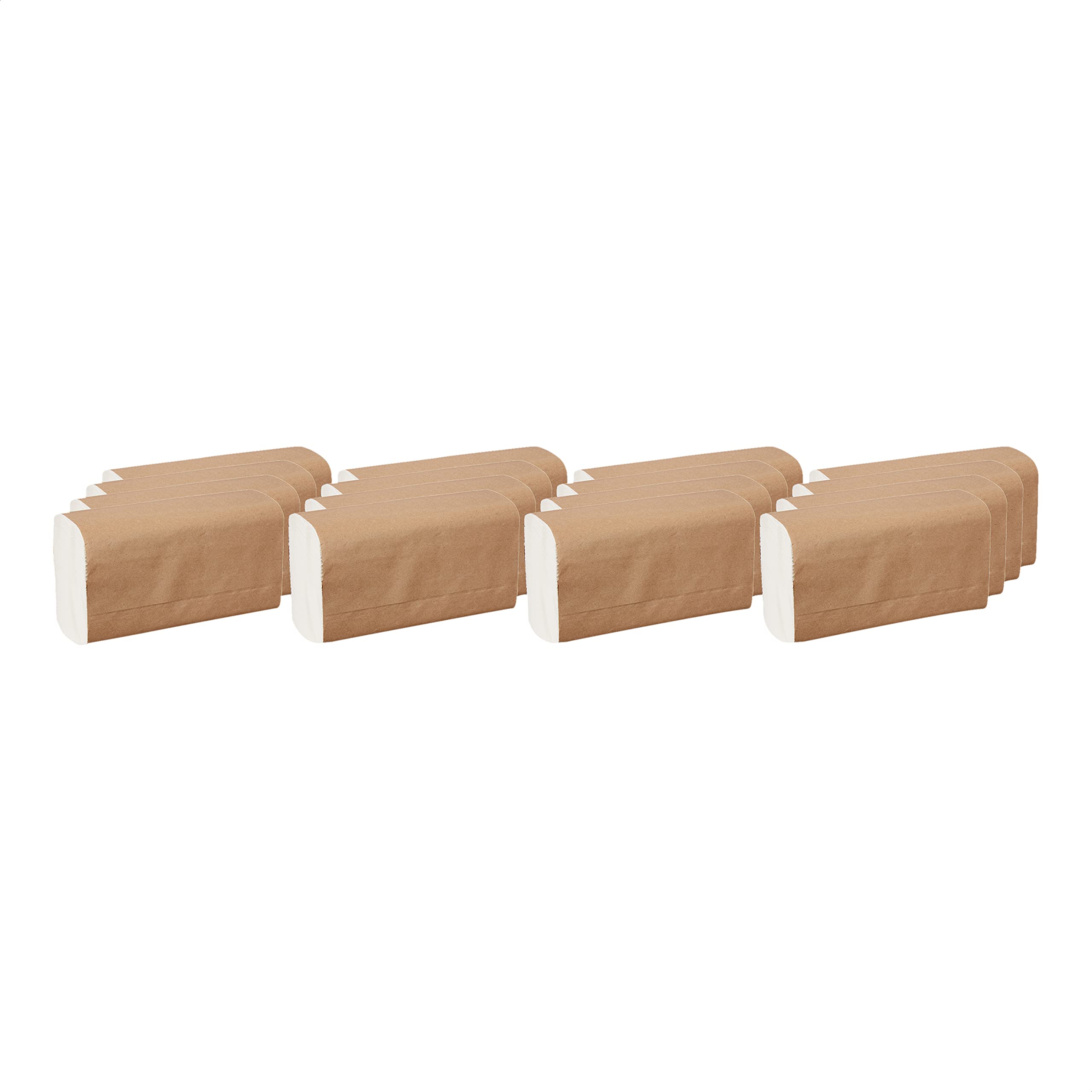 AmazonCommercial 2-Ply White XL Multifold Paper Towels|Bulk for Business|Compatible with Universal Dispensers|FSC Certified|115 Sheets per Pack (16 Packs)(12.6" x 9.1" Sheet)