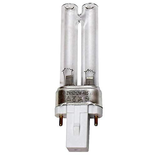 Germ Guardian FLT48254PK GermGuardian FLT4825 HEPA Replacement Filter B, Air Purifiers, 4 Pack, Grey, Black & LB4000 Genuine UV-C Replacement Bulb Germ Guardian Air Purifiers