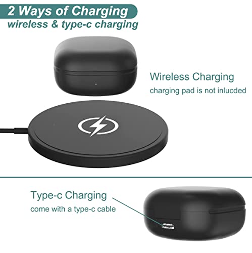 Kissmart Charging Case for Samsung Galaxy Buds Pro, Replacement Charger Case Dock Station for Galaxy Buds Pro SM-R190 (Black)