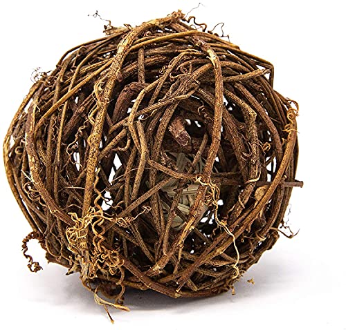 Oxbow 3 Pack of Enriched Life Curly Vine Ball Small Animal Toys